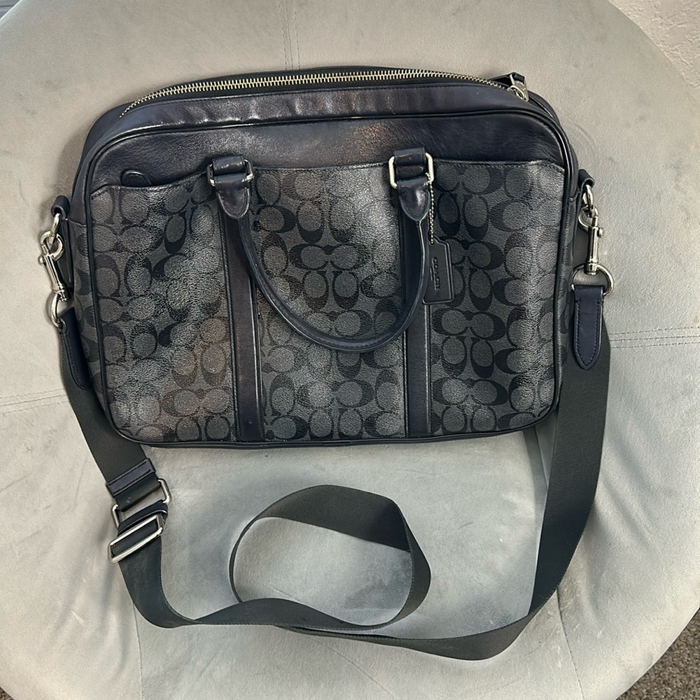Authentic Coach Laptop Bag - Gem
